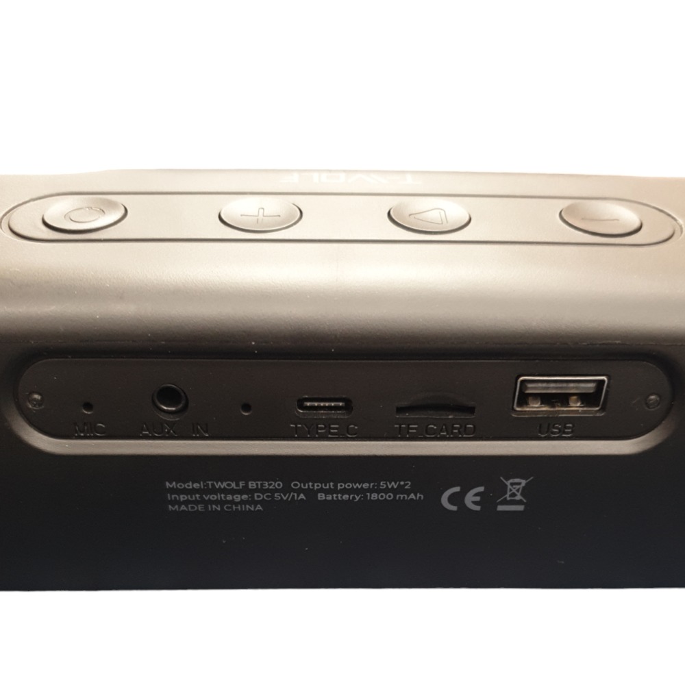 Pre-owned TWOLF Portable Bluetooth Speaker - Own4Less